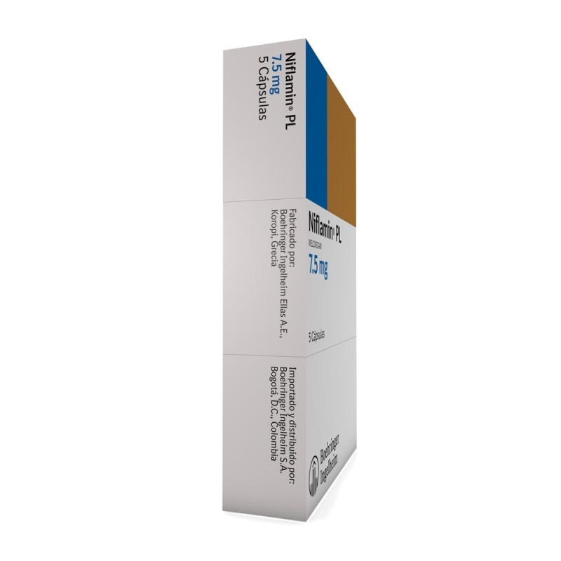 Niflamin Pl 75 Mg 5 Capsulas – Droguería Luz Mar