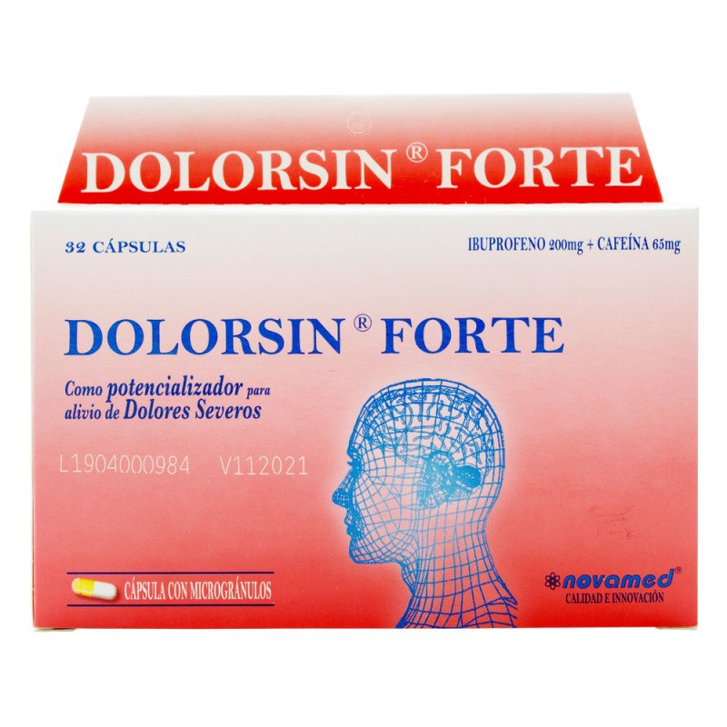 Dolorsin Forte 200 Mg 32 Capsulas – Droguería Luz Mar