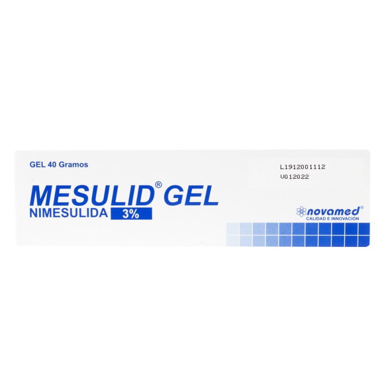 Mesulid Gel 40 Gramos – Droguería Luz Mar